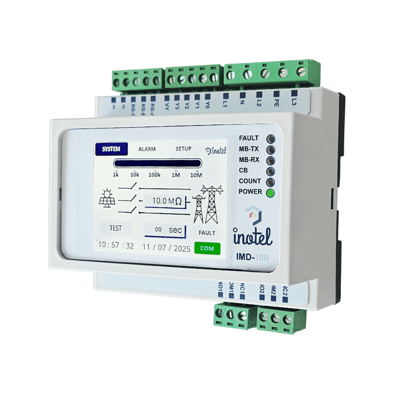 IMD100 İnotel İzolasyon İzleme Cihazı – İnotel Elektrik Enerji